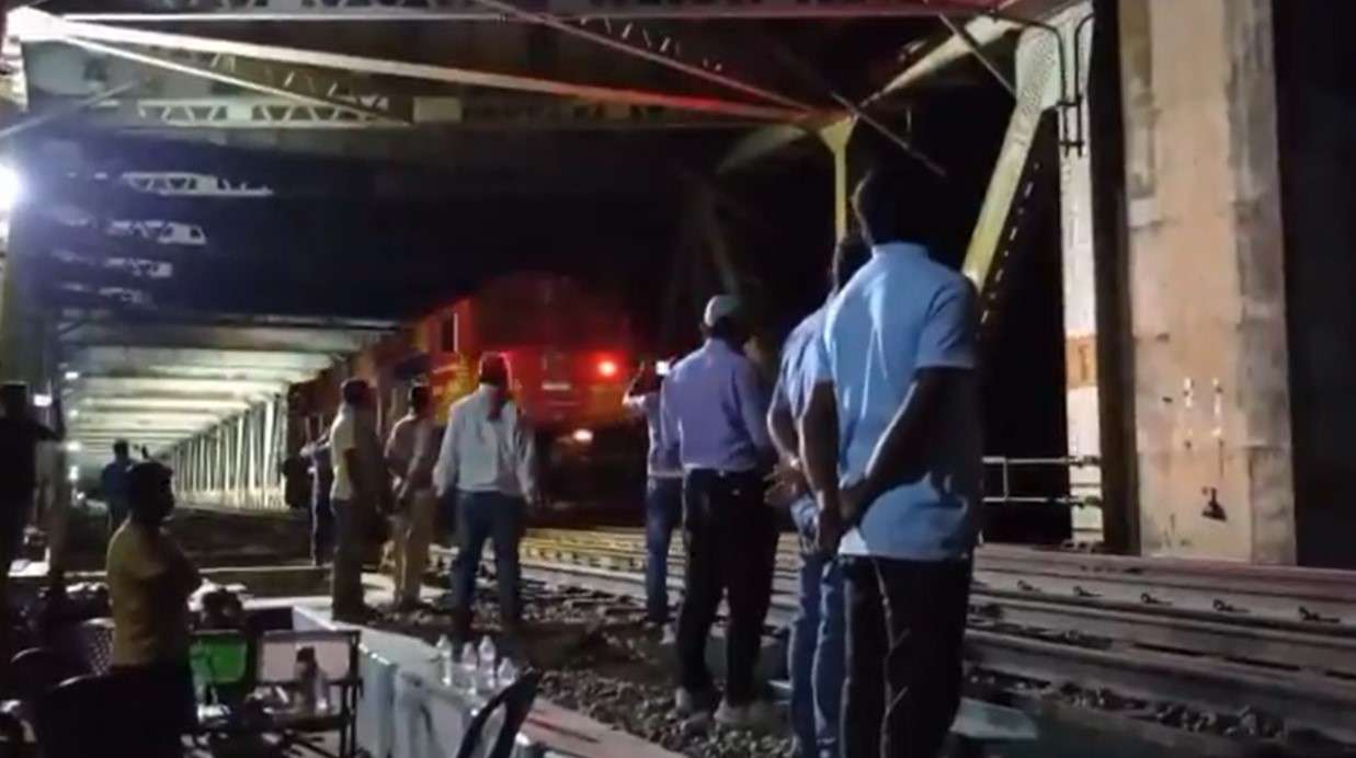 Indian Railway Commissions New Tracks On Naranarayan Setu Bridge