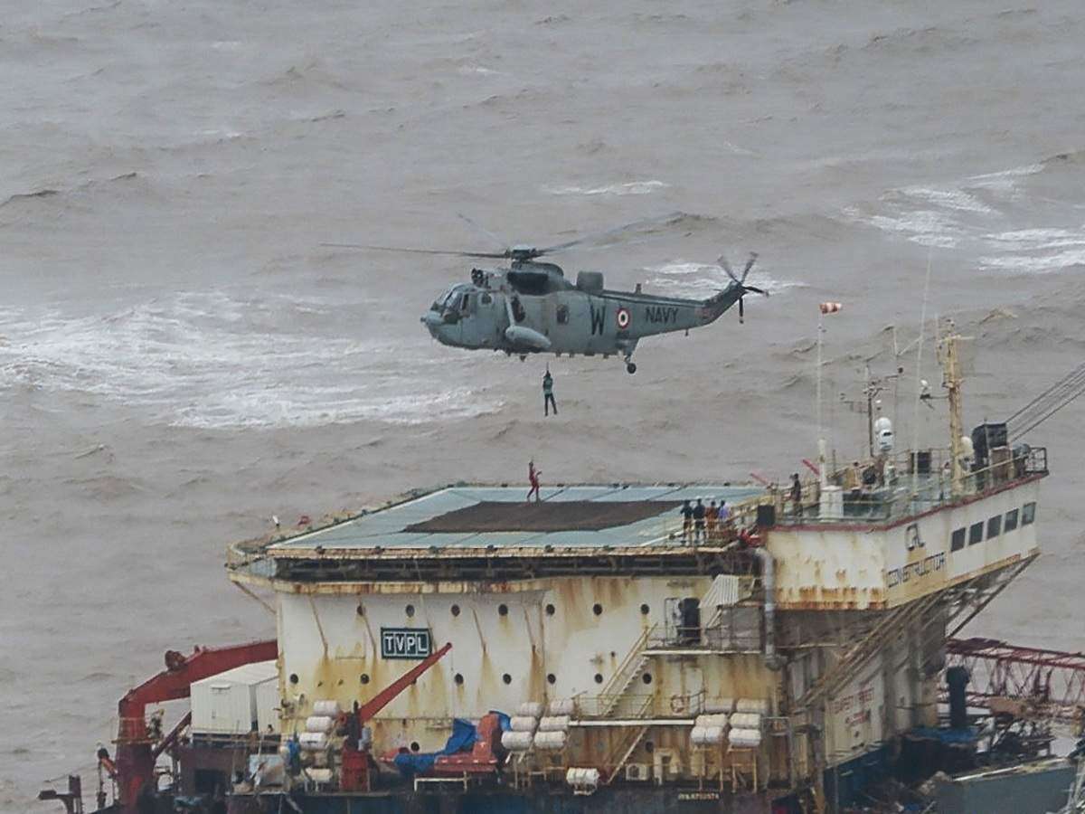 22 Dead Bodies Recovered From Arabian Ocean Of Those Who Were On Ongc Barge