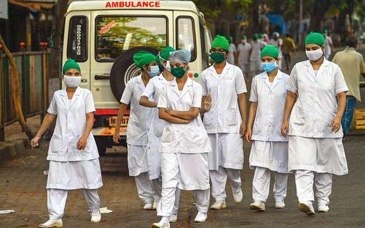 Nurses On Protest For Their Demands
