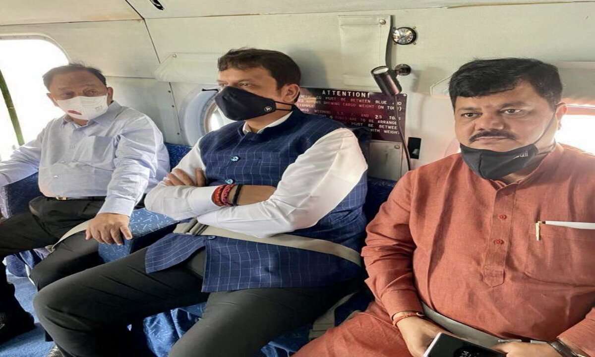 Devendra Fadnavis Pravin Darekar And Narayan Rane On Kokan Visit
