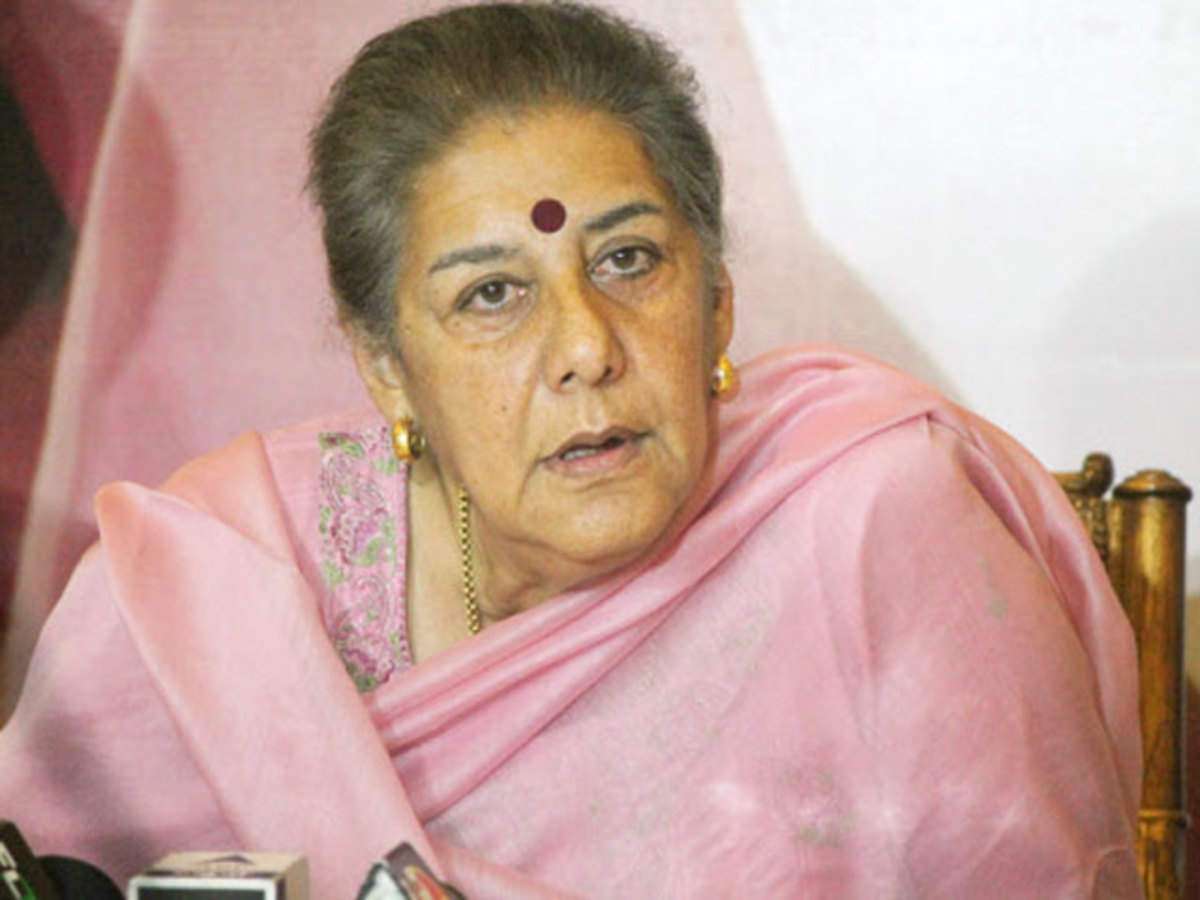 Ambika Soni May Become New Cm Of Punjab