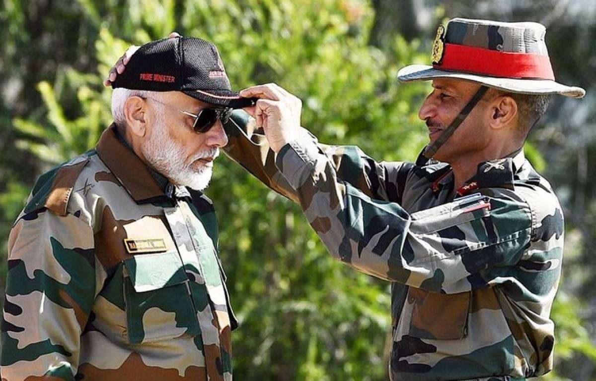 Notice To Pms Office For Wearing Military Uniform By Pm Narendra Modi