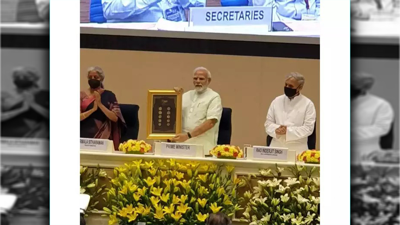 Pm Modi Launches New Series Of Coins
