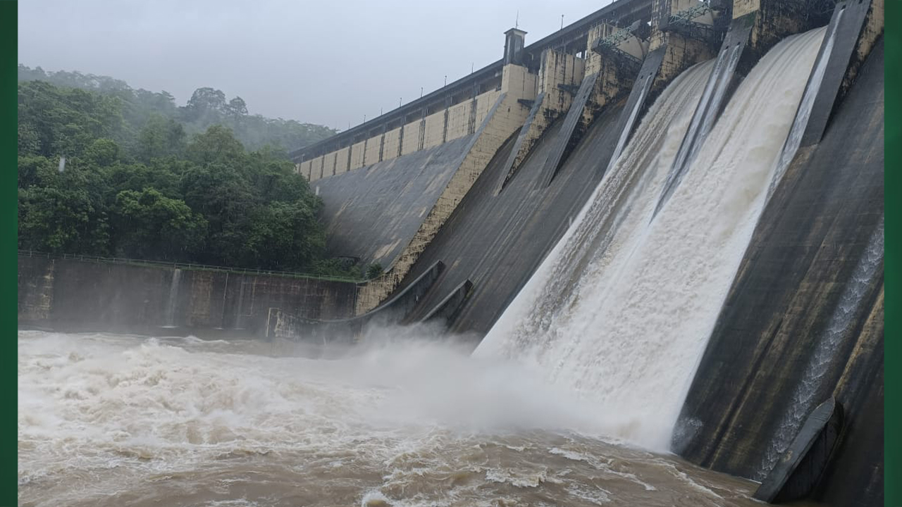 Modak Sagar Lake Overflow