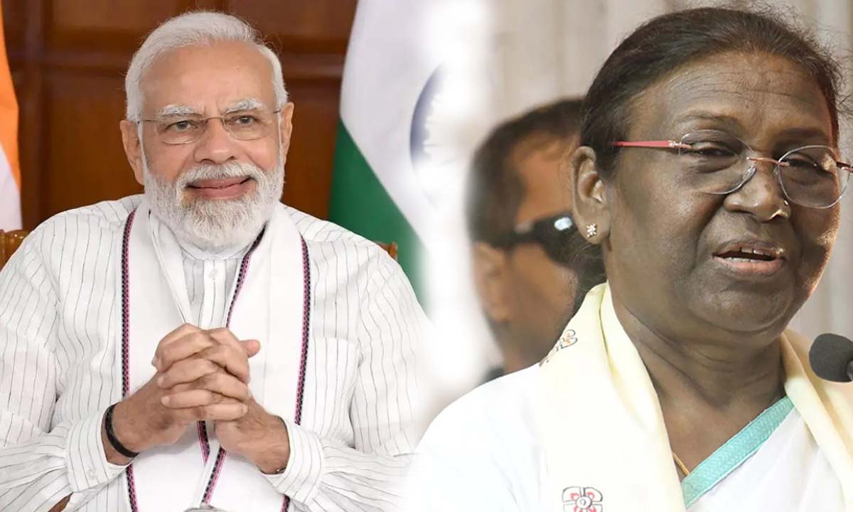 President Draupadi Murmu Prime Minister Narendra Modi Wishes On Diwali