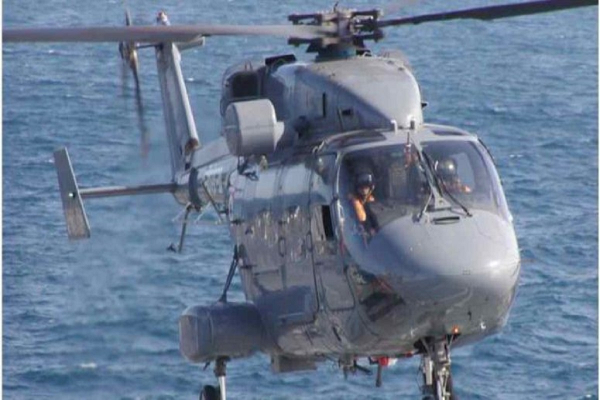 Navy Chopper Makes Emergency Landing In Arabian Sea
