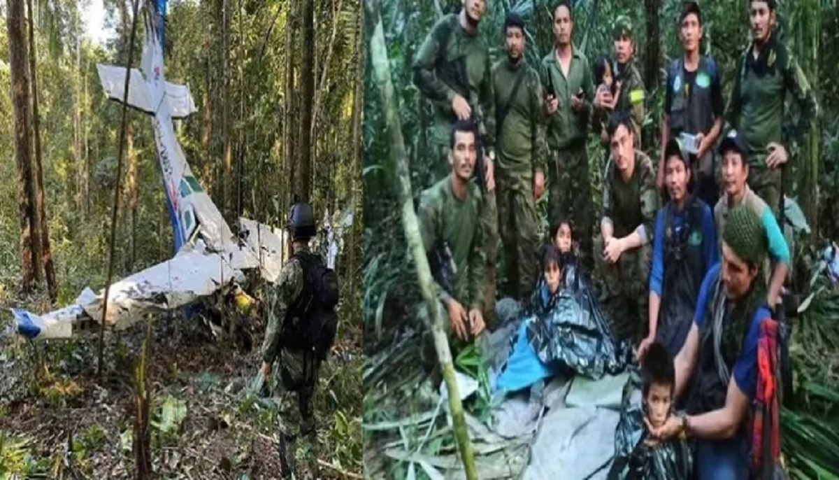 Colombian Army Saves 4 Children Who Were Survived After 40 Days In ...