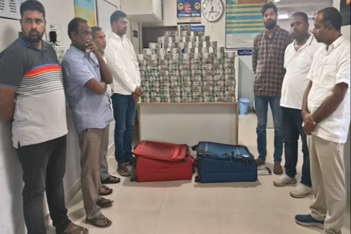 Rs 5 Crore Cash Seized From Car In Hyderabad Ahead Of Telangana ...