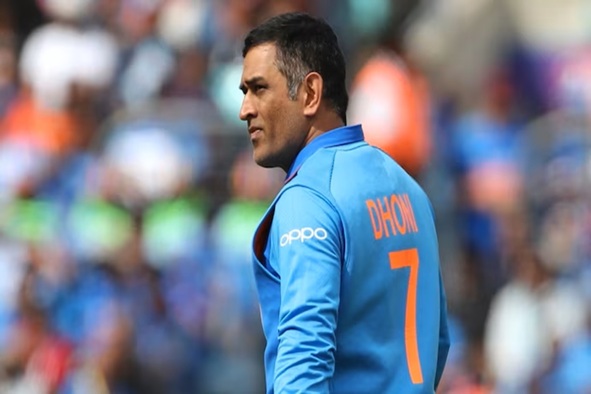 Ms Dhonis Iconic Number 7 Jersey Retired By Bcci Becomes 2nd Indian ...