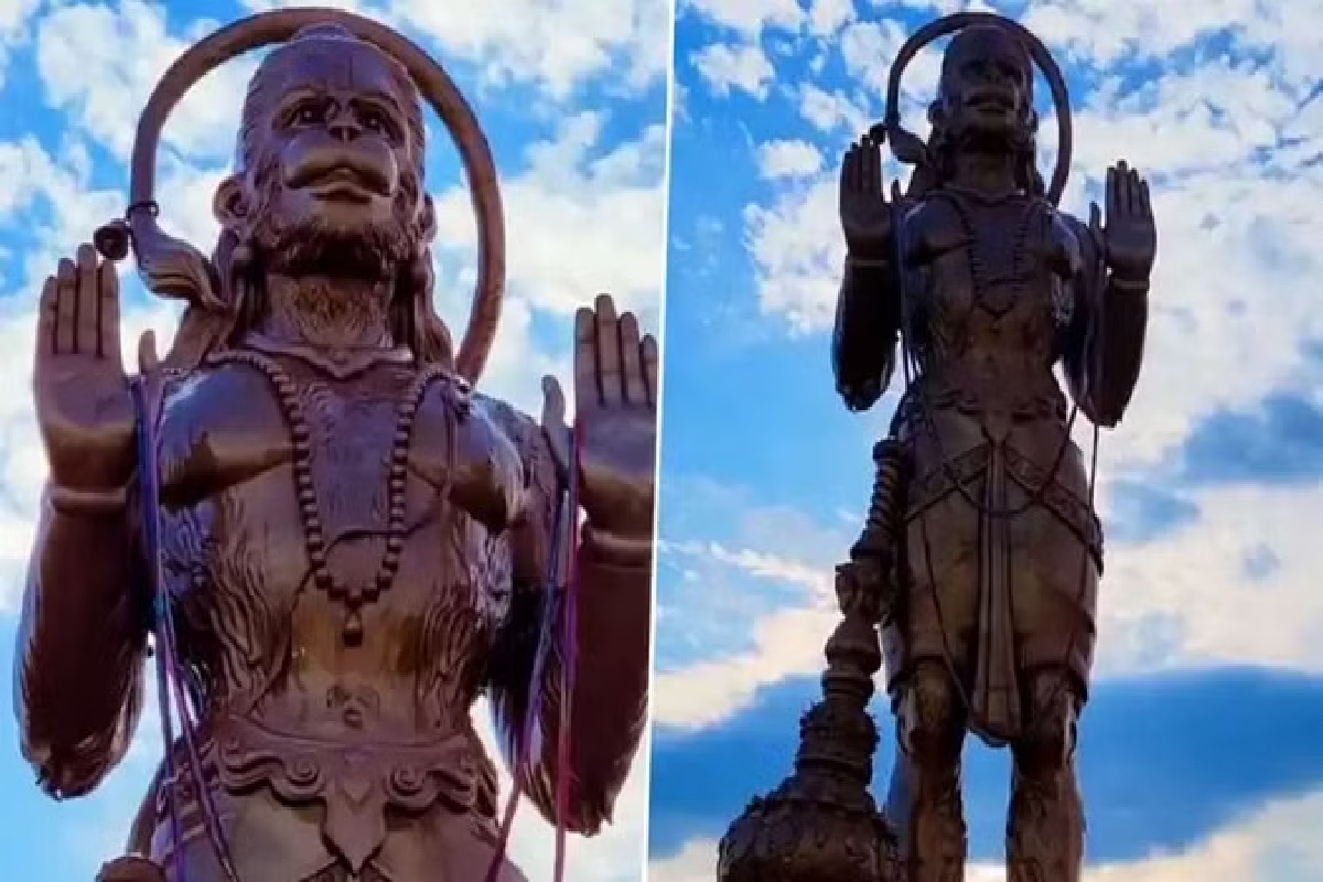 Us 90 Feet High Statue Of Lord Hanuman Installed In Texas Know Why It ...