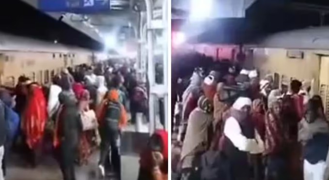 Stone Pelting On Train From Jhansi To Prayagraj Vandalism Creates Fear ...